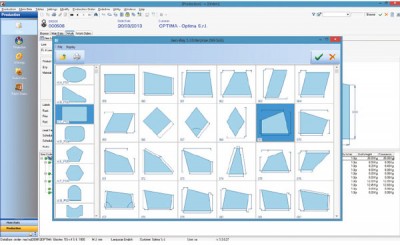 OPTIMA - Software - Optimización mesas de corte para vidrio
